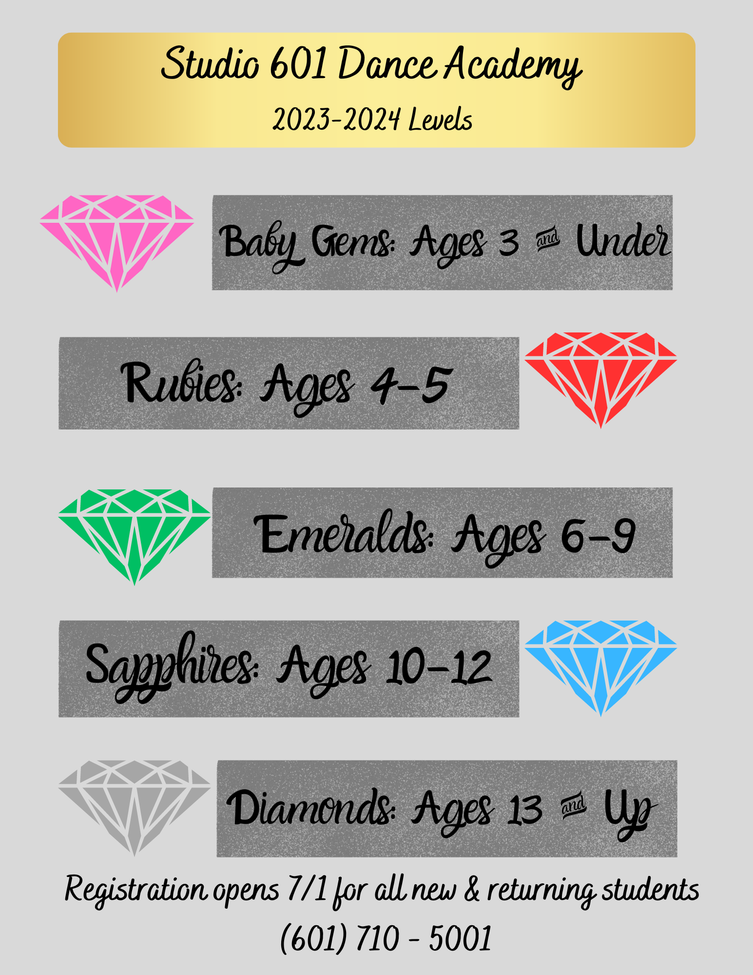 Classes – Studio 601 Dance Academy